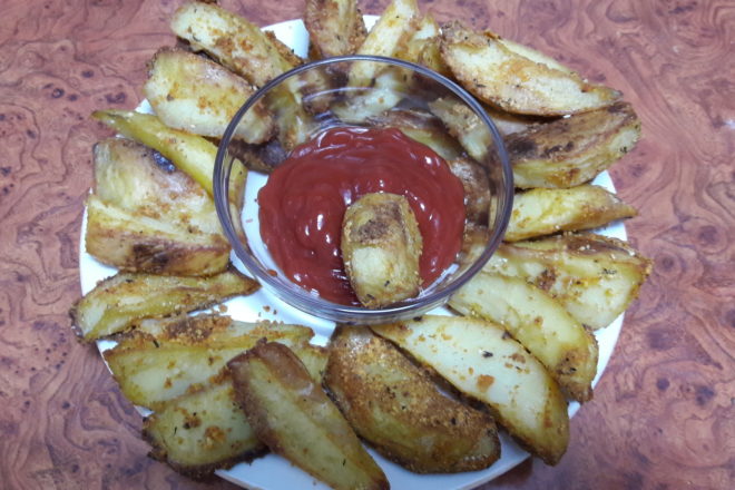 Rețetă Cartofi wedges - Diversificare.ro